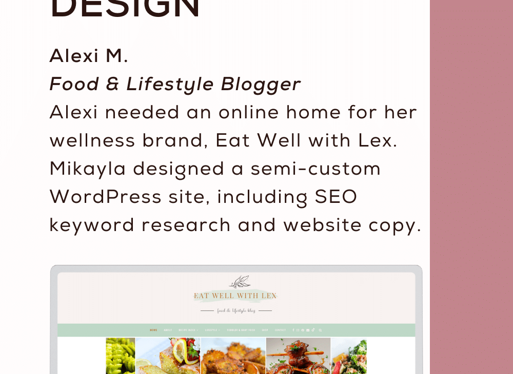 Alexi M. | Eat Well with Lex - Mikayla Taylor