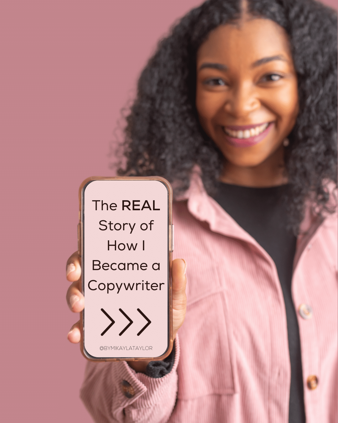 The Real Story of How I Became a Copywriter - Mikayla Taylor